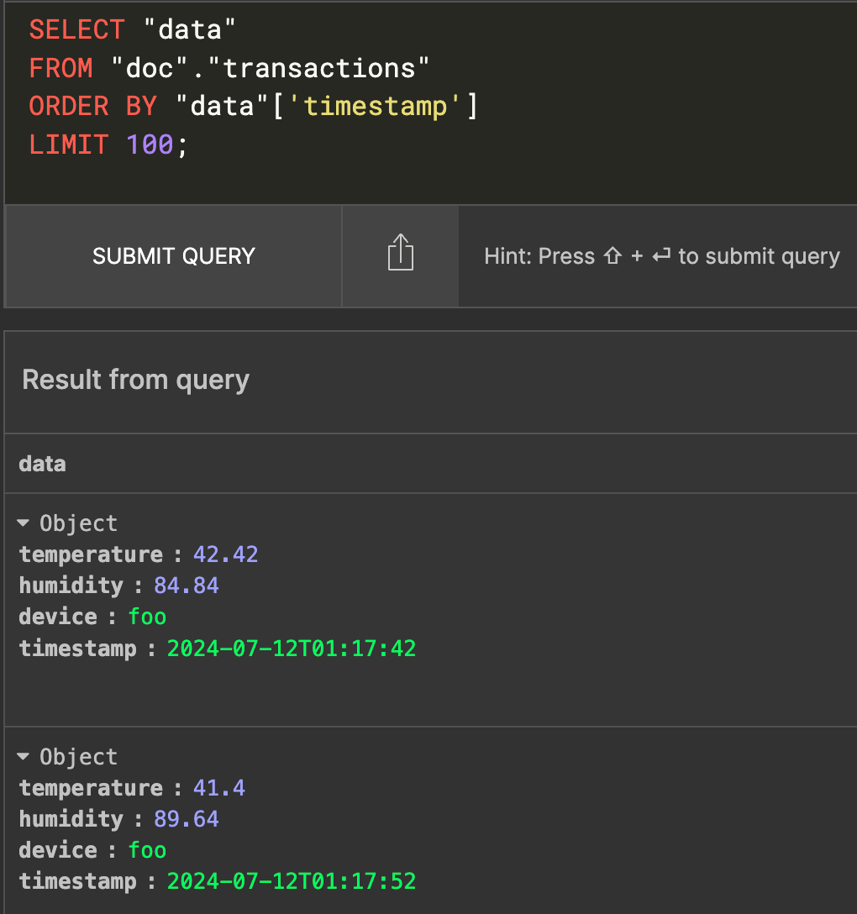 CrateDB Blog | Replicating CDC Events from DynamoDB to CrateDB