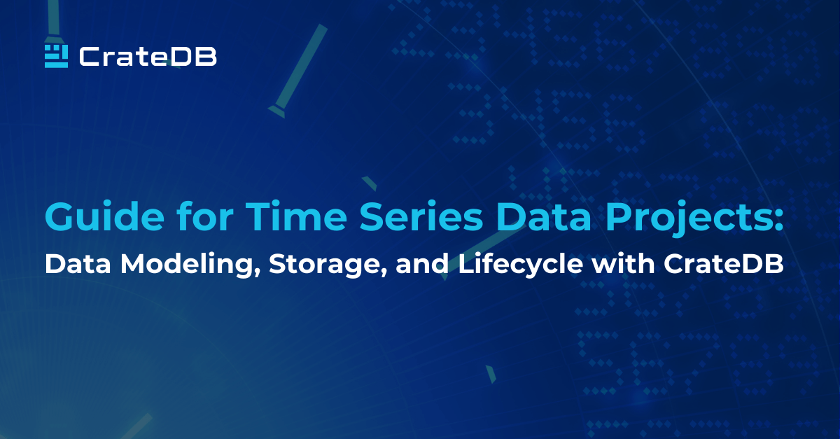 Guide for Time Series Data Projects
